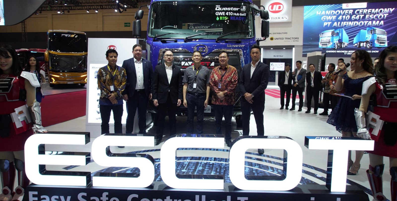 UD Trucks Luncurkan Quester Revolusioner dengan ESCOT di GIIAS 2024 - Autoindo